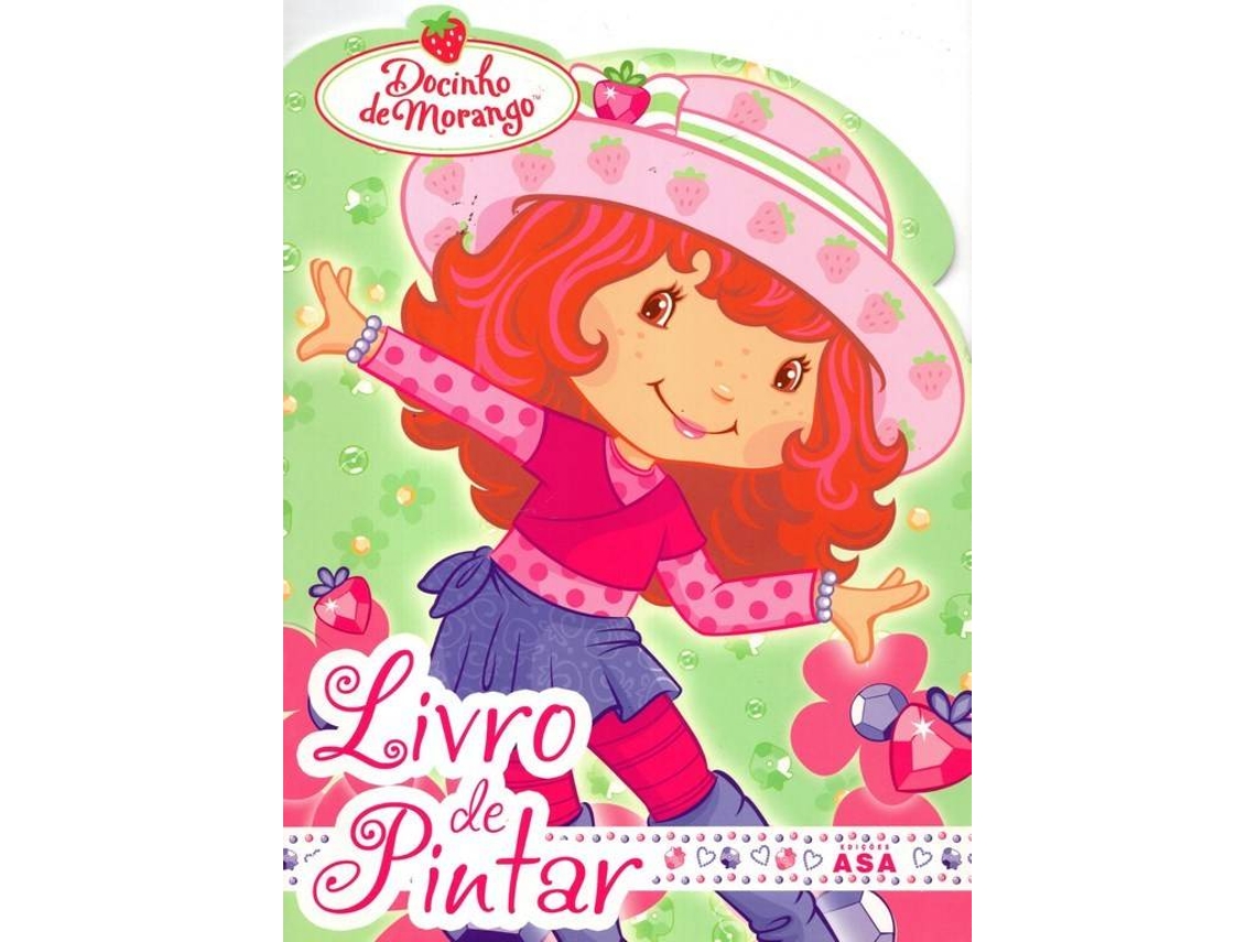 Livro Docinho de Morango - Livro de Pintar (Português) | Worten.pt