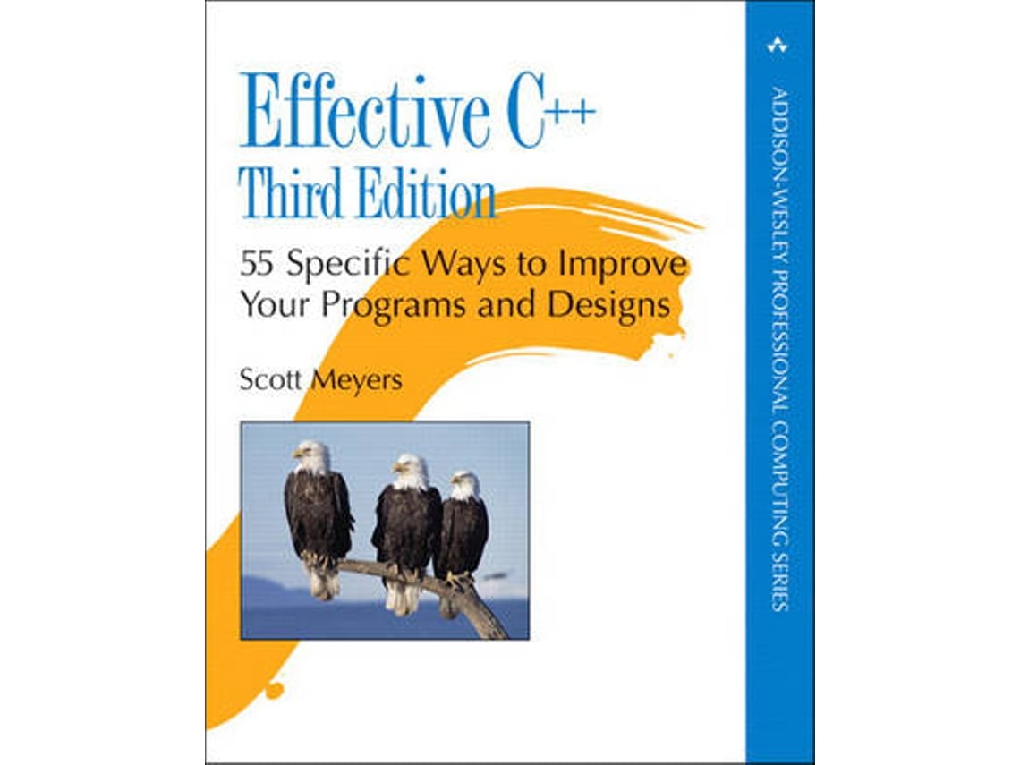 Livro effective c++: 55 specific ways to improve your programs and designs de scott meyers ...