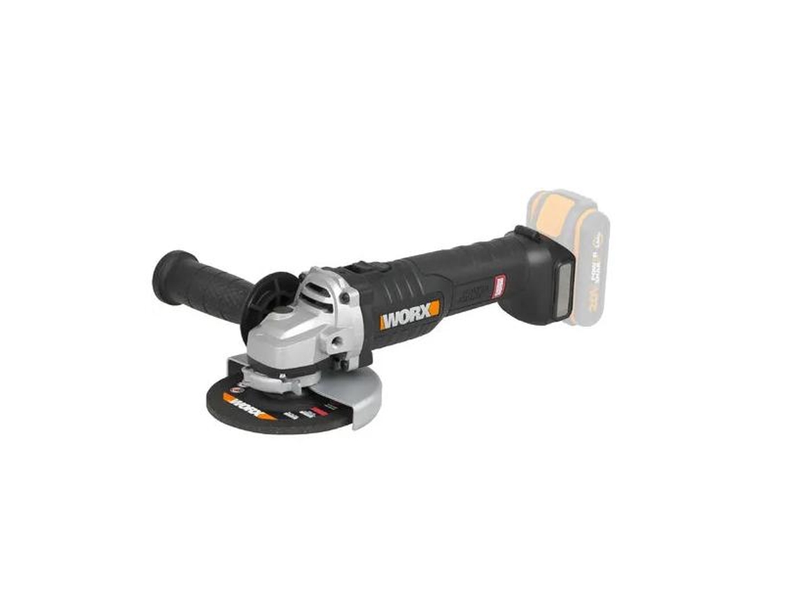 Rebarbadora angular 125mm BL 20V 1bat 4.0Ah - Worx | Worten.pt