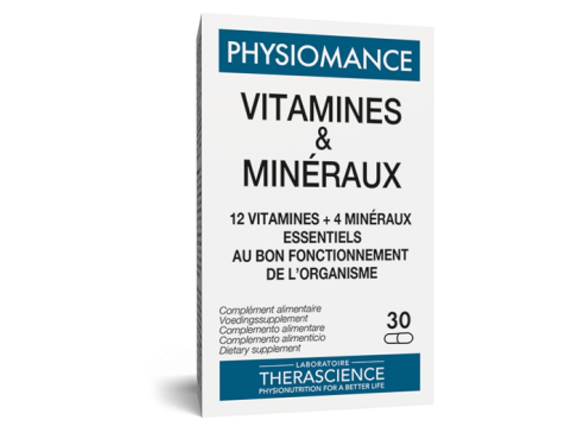 THERASCIENCE Vitaminas Y Minerales 30 Cápsulas | Worten.pt