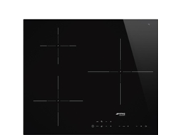 Smeg Si5632D Placa Preto Embutido Placa com Zona de Indução 3 Zonas ...