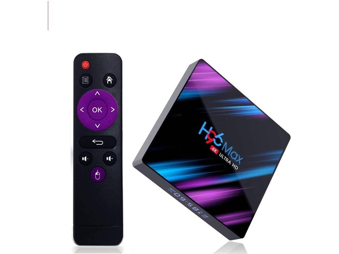 Box Smart TV YDCY TV Box-H1 (Android - 4K Ultra HD - 4 GB RAM - Wi-Fi ...