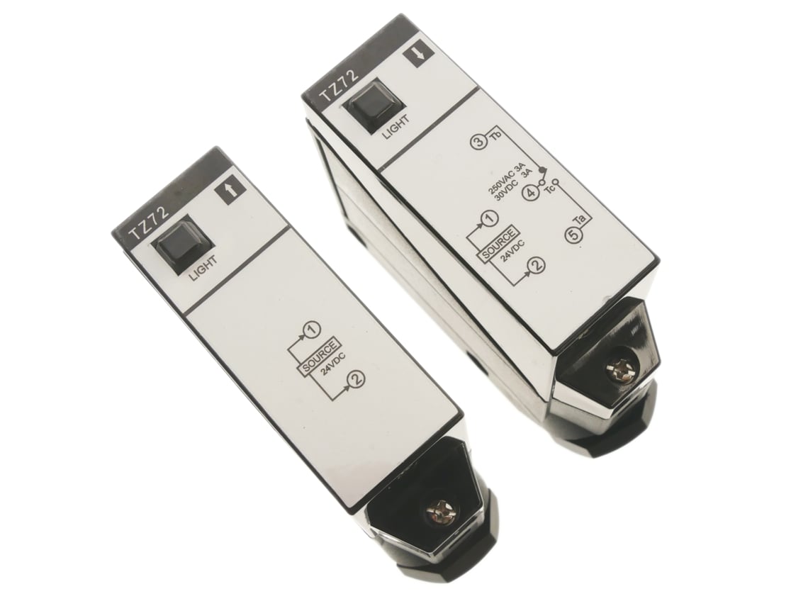 Interruptor Sensor Célula Fotoeléctrica No+Nc 24Vdc 250Vac Barreira ...