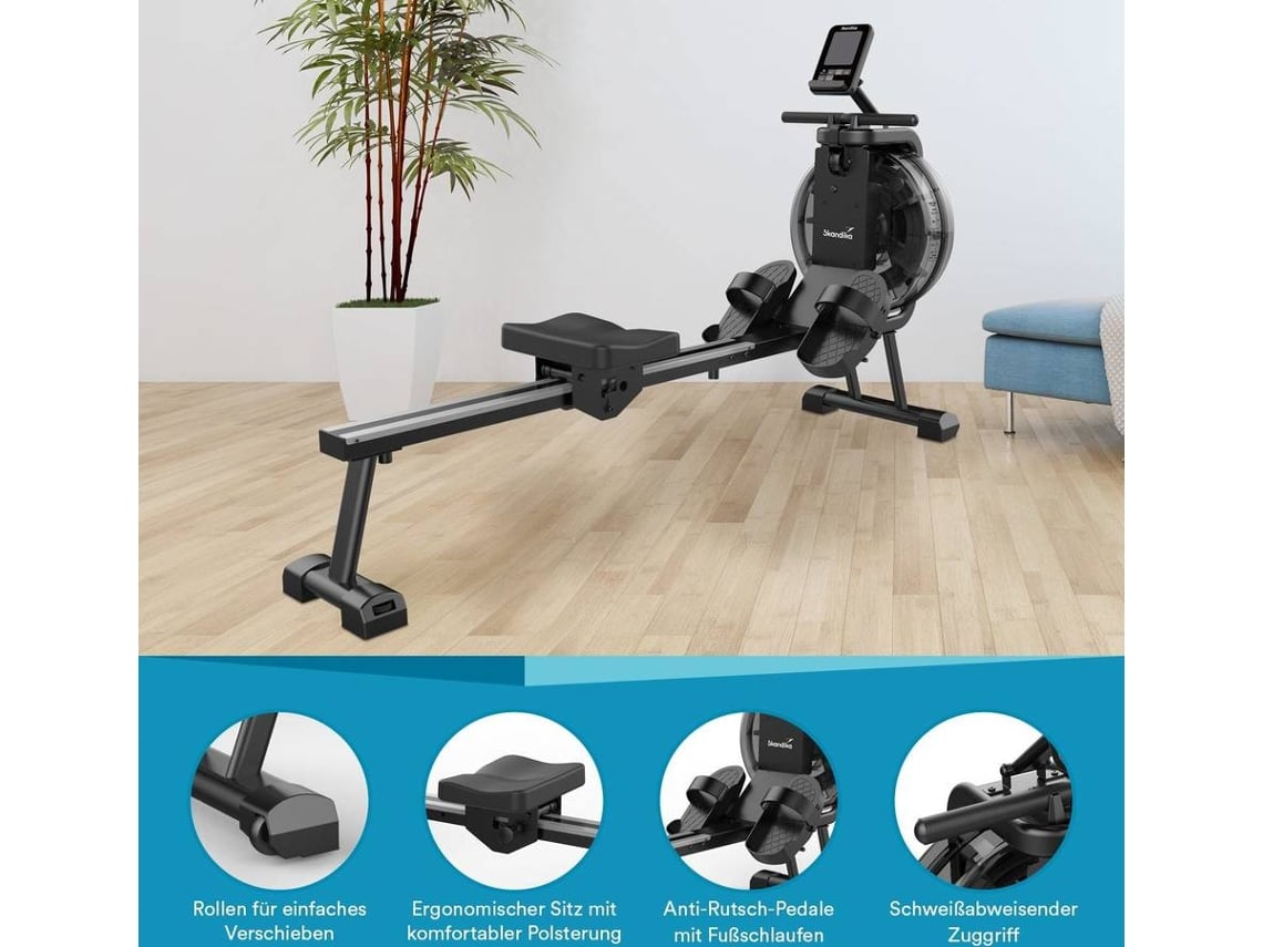 Máquina de Remo SKANDIKA aquático Mora Kinomap App Bluetooth | Worten.pt