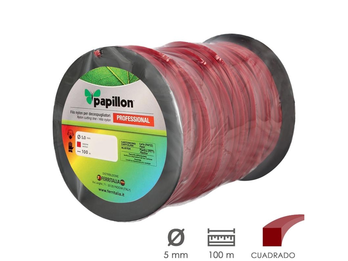 Fio de Nylon Roçadoras Cuadrado Profissional 5.0 Mm Rolo 100 Metros Fio ... Fio de Nylon Roçadoras Cuadrado Profissional 5.0 Mm Rolo 100 Metros Fio ...