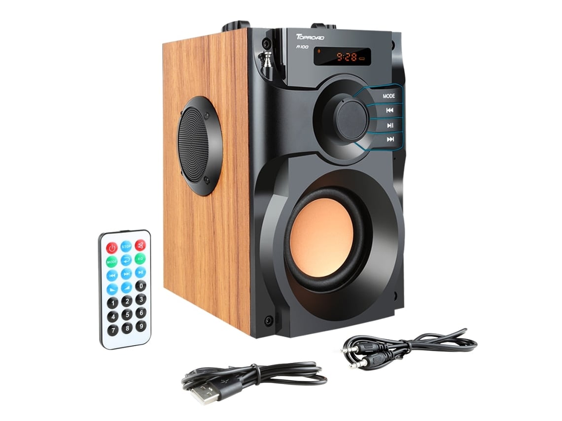 Coluna Bluetooth Portátil Subwoofer Estéreo Sem Fio Coluna Graves ...