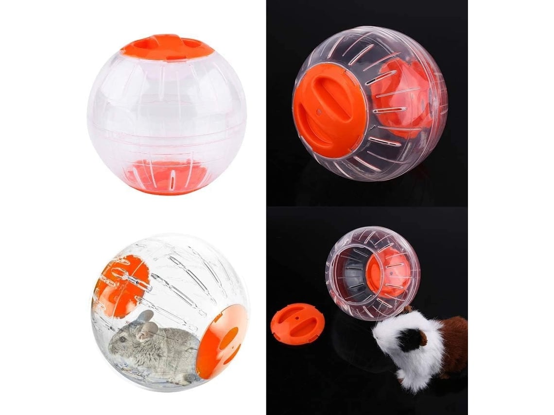 Bola de Hamster Bola de Corrida de Roda de Hamster Transparente para Hamsters e Ratos Brinquedos ...