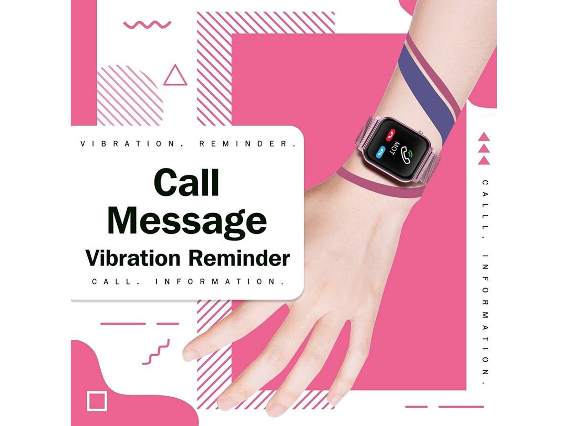 Smartwatch CHRONUS SN87-5 Roxo | Worten.pt