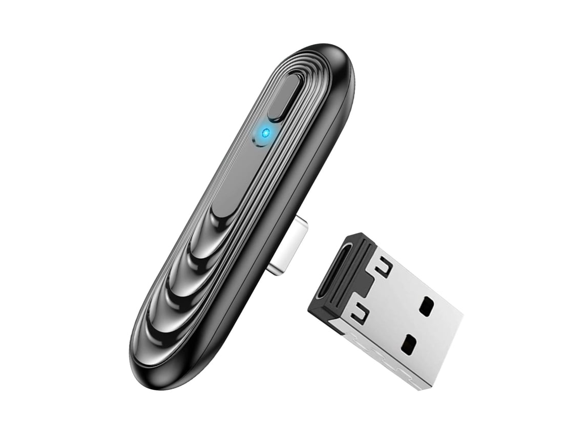 Adaptador de Antena Bluetooth Receptor Usb-C / Usb Compacto (Preto ...
