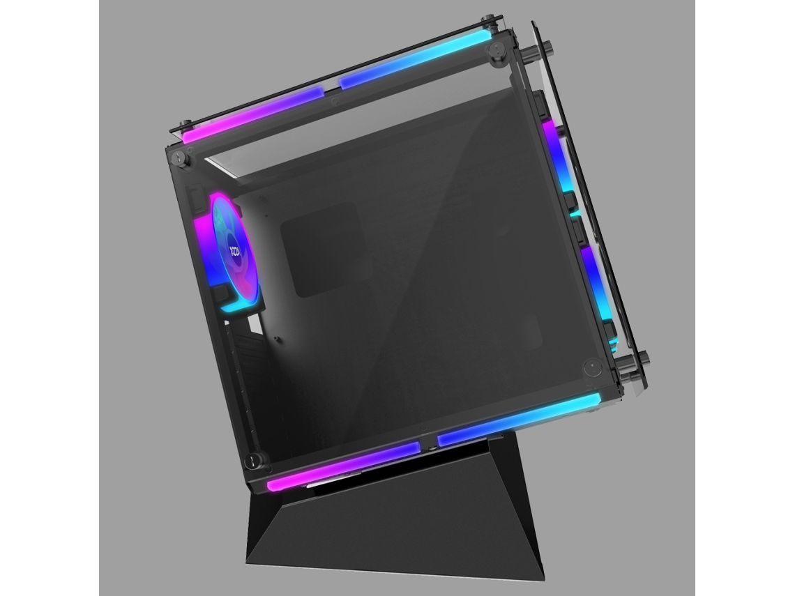 Caixa PC AZZA Azza Cube 802 Black | Worten.pt