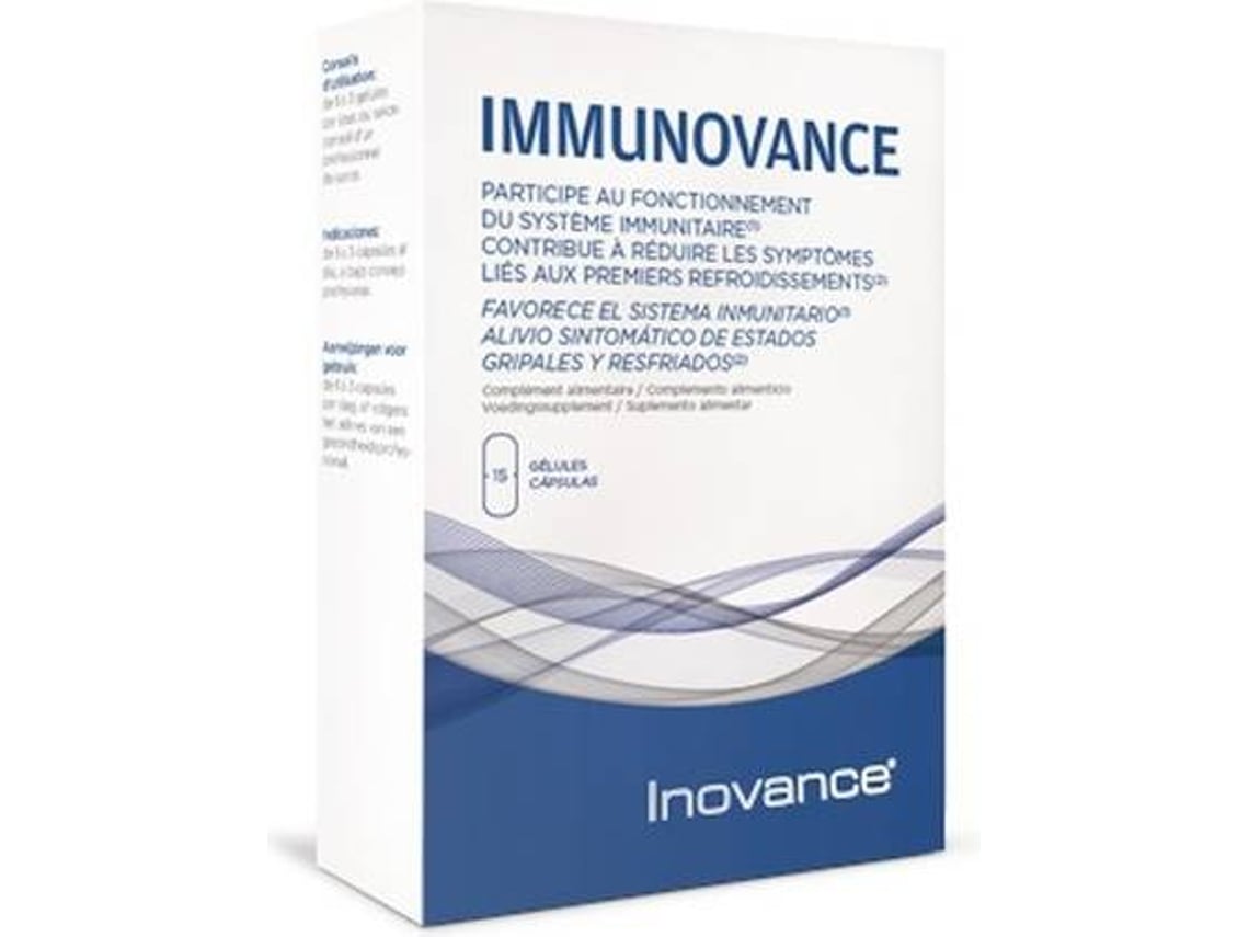 Suplemento Alimentar INOVANCE Inmunovance (15 cápsulas) | Worten.pt