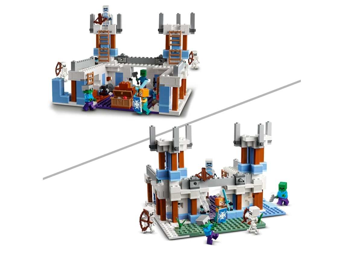Lego Minecraft The Ice Castle Toy Building Set 21186 | Worten.pt