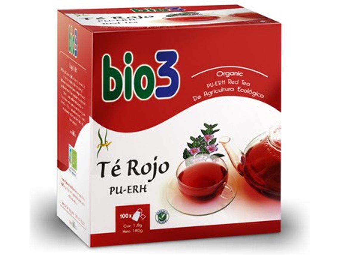 Chá BIO3 Bie3 Te Rojo Eco 100 Filtros | Worten.pt