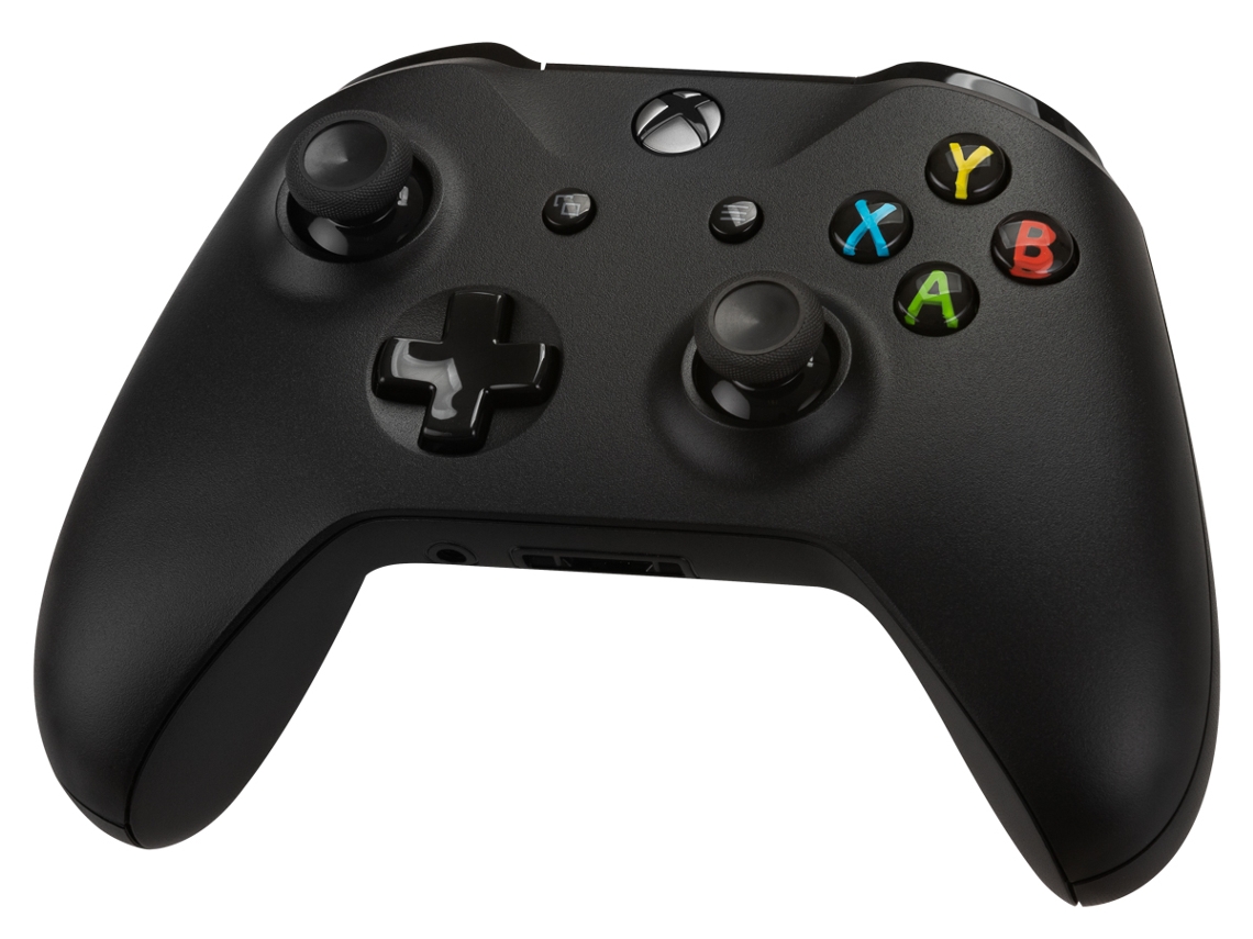 Comando sem fios Xbox One (Outlet Grade A - Consola e PC - Preto ...