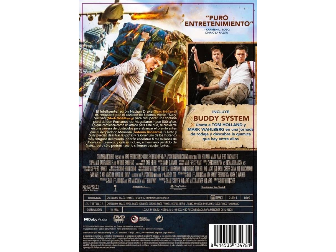 Uncharted (2022) | Worten.pt