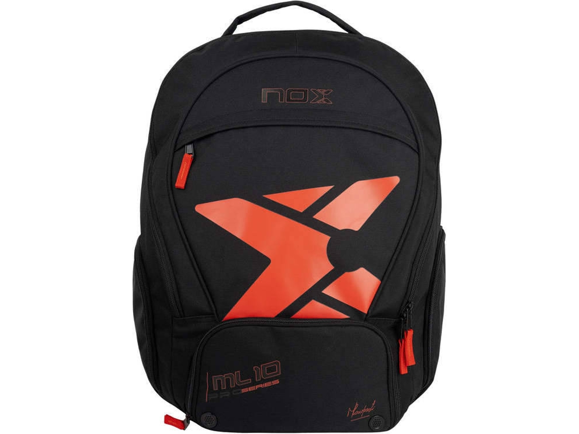 Mochila para Raquete NOX Ml10 Street Preto e Laranja | Worten.pt