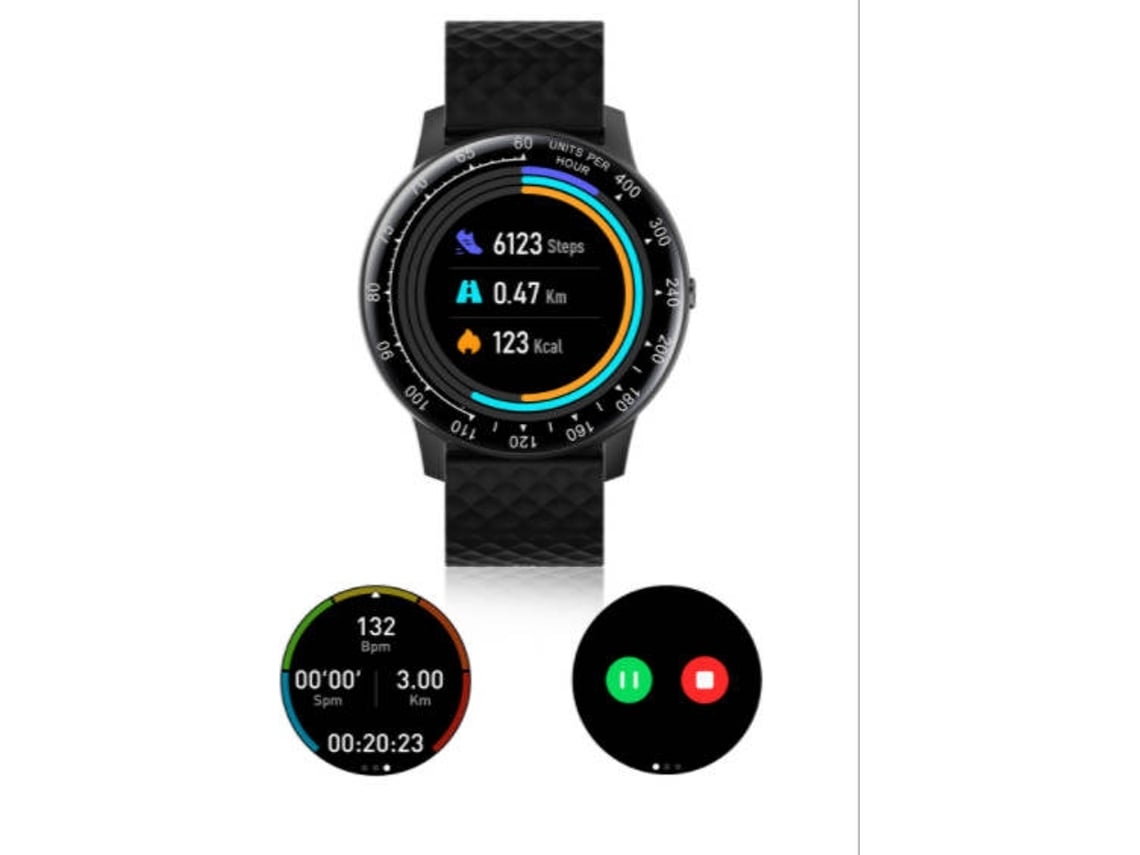 Smartwatch ENKERS H30 Tracker Rastreador Multiuso de Atividade com ...