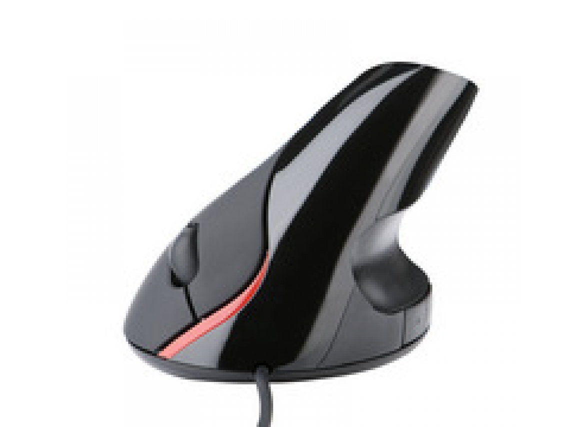 Novo Mouse Ergonômico Vertical Com Fio Usb Mouse De Pulso Vertical 5 ...