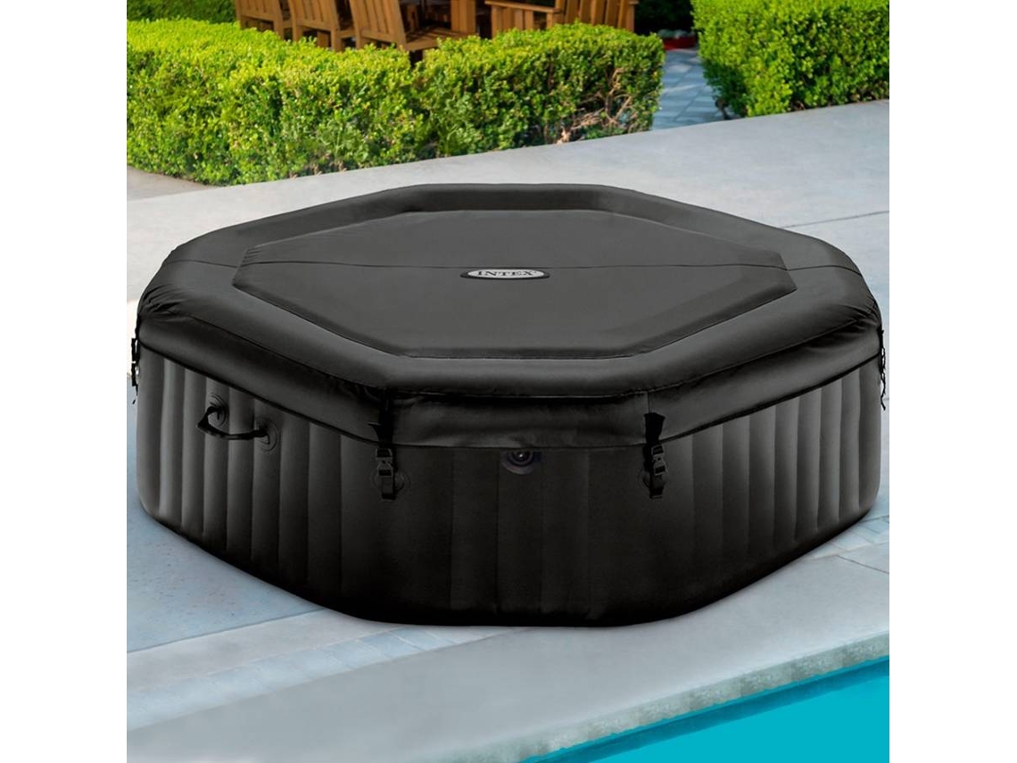 Spa Inflável INTEX (Preto - PVC - 201x71 cm - 795 L) | Worten.pt