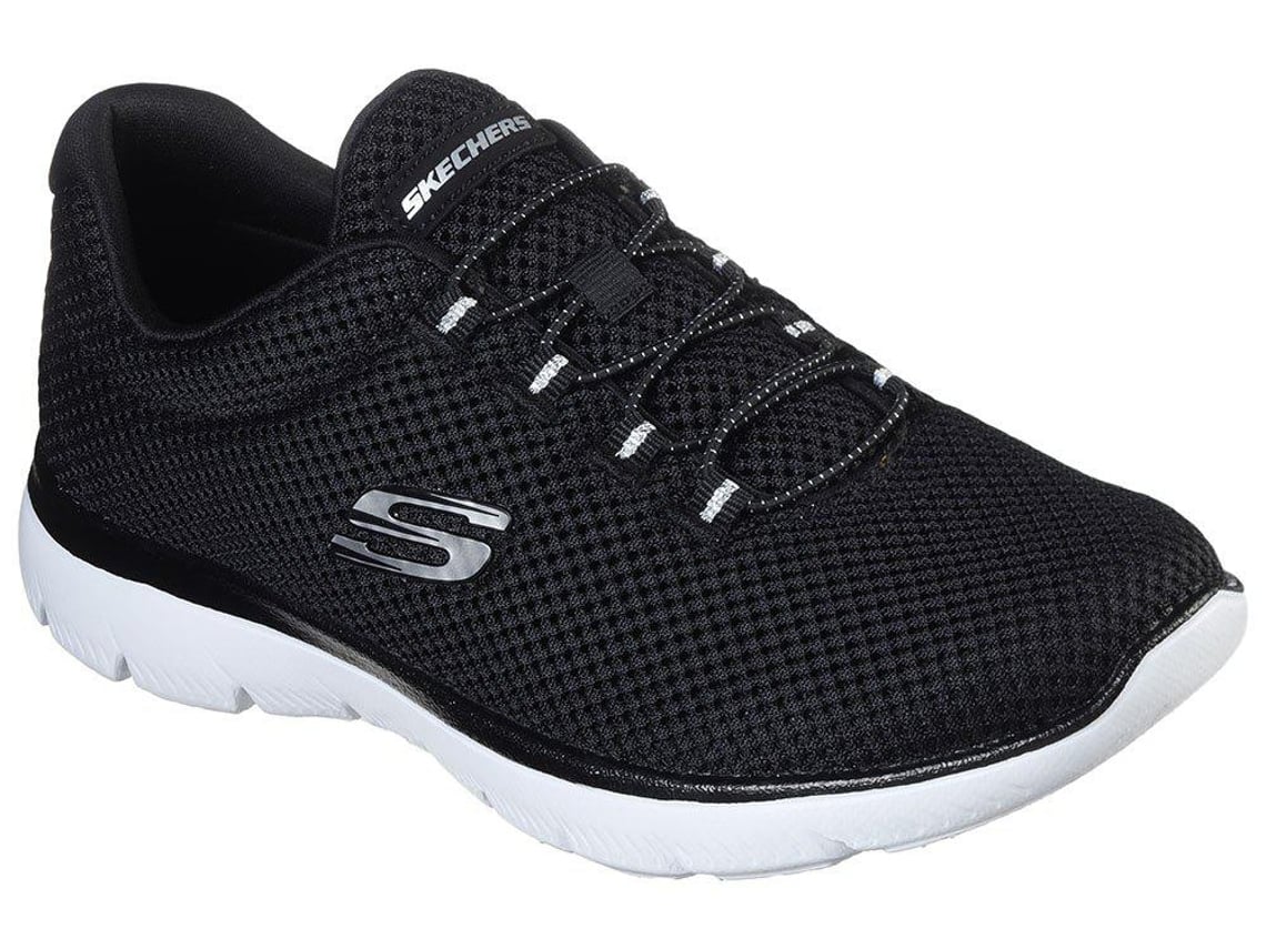 Sapatilhas para Mulher SKECHERS Summits Quick Lapse Preto e Branco para ...