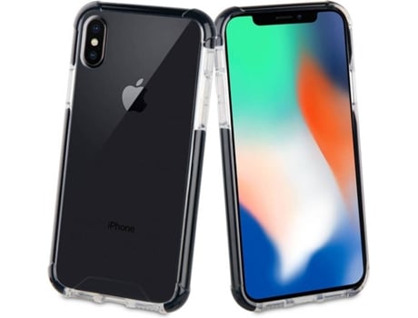 Capa iPhone X, XS MUVIT Shockproof Transparente | Worten.pt