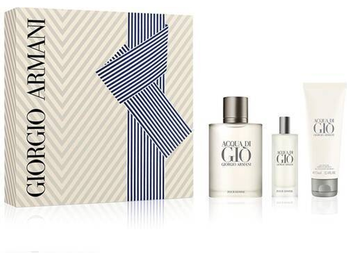Coffret Perfumes ARMANI Acqua Di Giò Pour Homme Lote 3 Un | Worten.pt