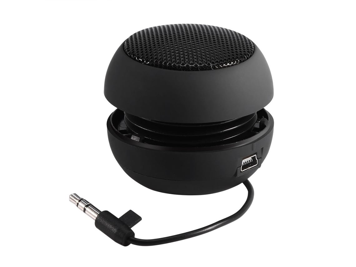 Coluna Portátil Mini Alto-Falante de Viagem Leve com Conector de Áudio ...