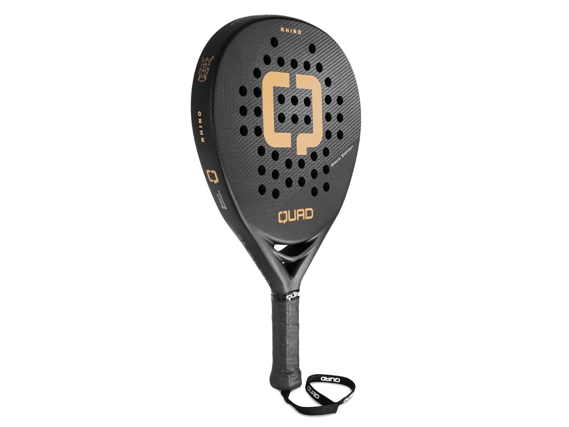 Raquete de Padel QUAD Rhino Black Edition (365g) | Worten.pt