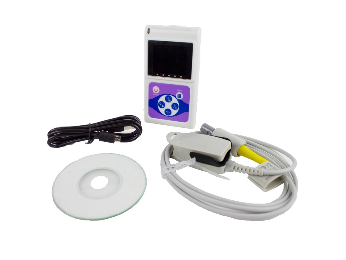 Oxímetro Digital de Dedo MOBICLINIC com Visor Oled Frequência Cardíaca ...