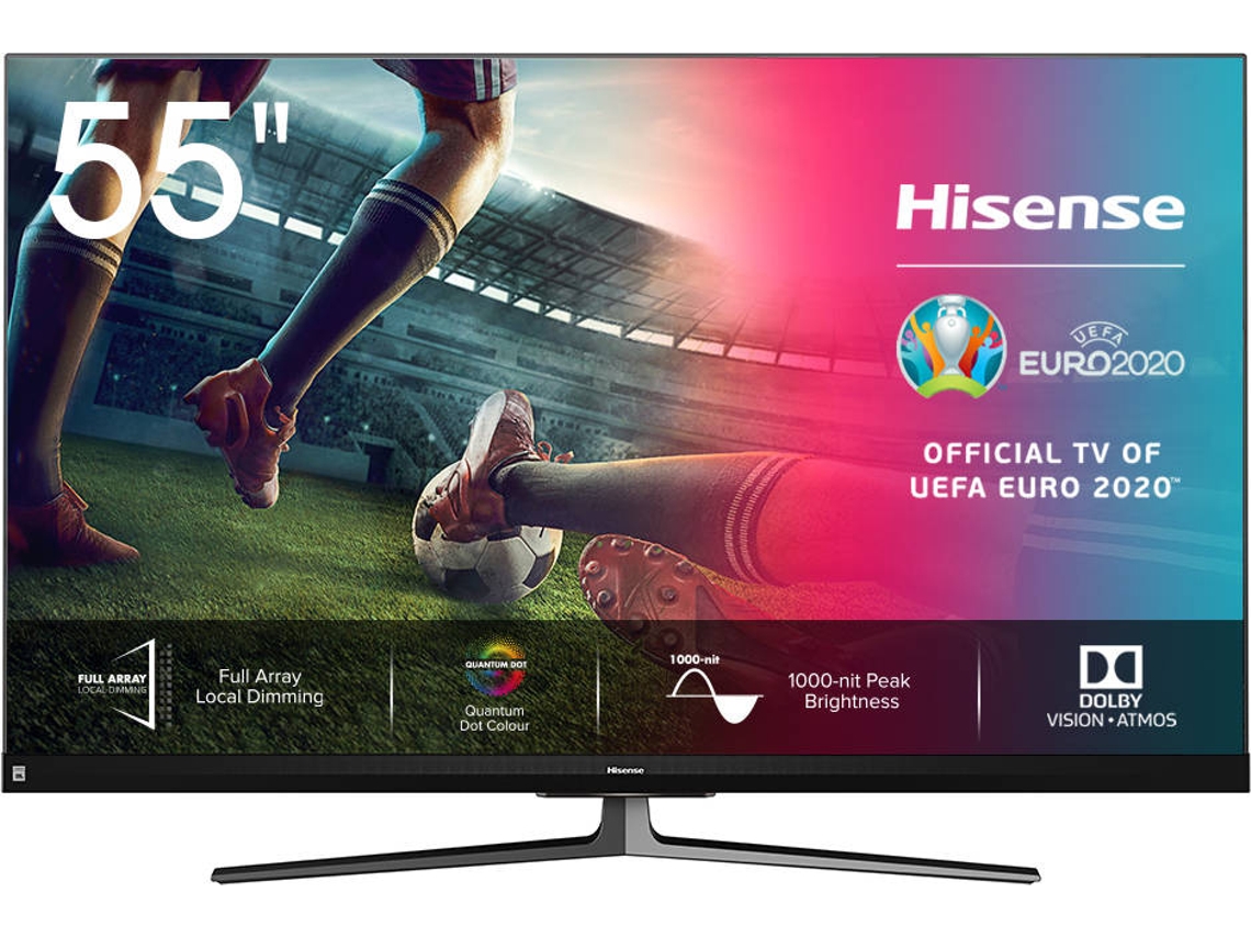 TV HISENSE 55U8QF (ULED - 55'' - 140 cm - 4K Ultra HD - Smart TV ...