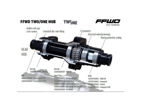 Hub FAST FORWARD HUB Drive-Side | Worten.pt