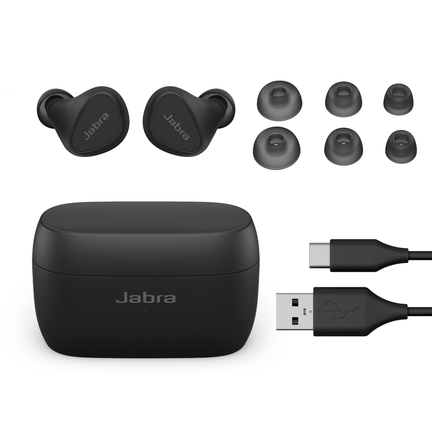 Auriculares Bluetooth JABRA Elite 5 (In Ear - Microfone - Preto ...