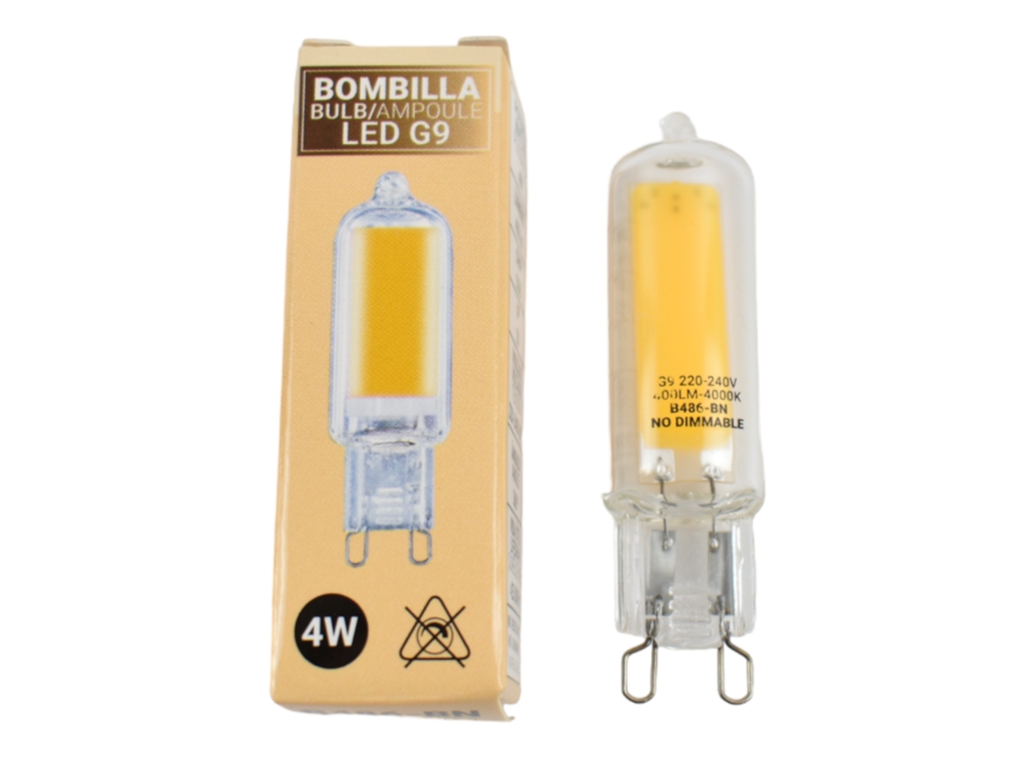 Lâmpada Led G9 Cob 360º 4W | Worten.pt