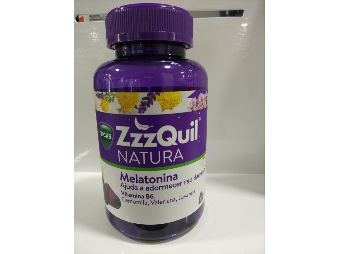Suplemento Alimentar Vicks Zzzquil Natura Gomas X61 | Worten.pt
