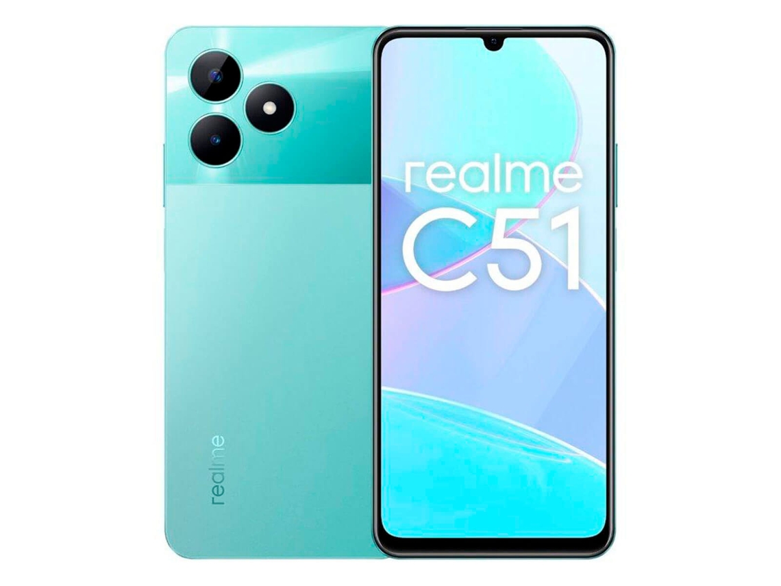 REALME C51 4Gb/128Gb Verde Mint Green Dual Sim Rmx3830 | Worten.pt