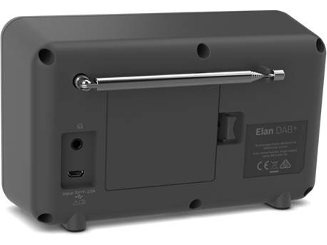Rádio PURE Elan (Digital - DAB+ - Preto) | Worten.pt