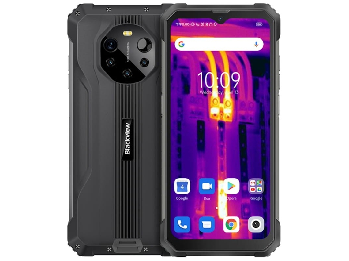 Smartphone BLACKVIEW Bl8800 Pro 5G NFC (6.58'' - 8 GB - 128 GB - Preto ...