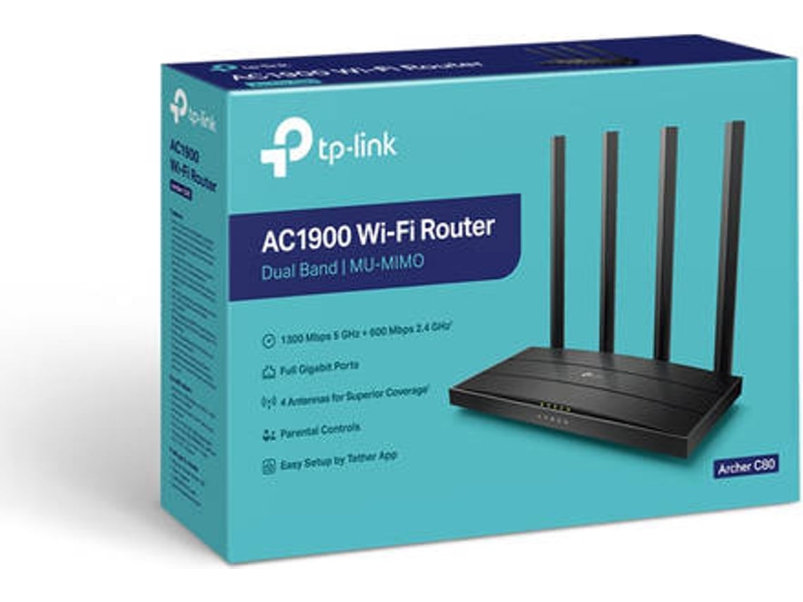 Router Wi-Fi TP-LINK Archer C80 (AC1900 - 1300+600 Mbps) | Worten.pt