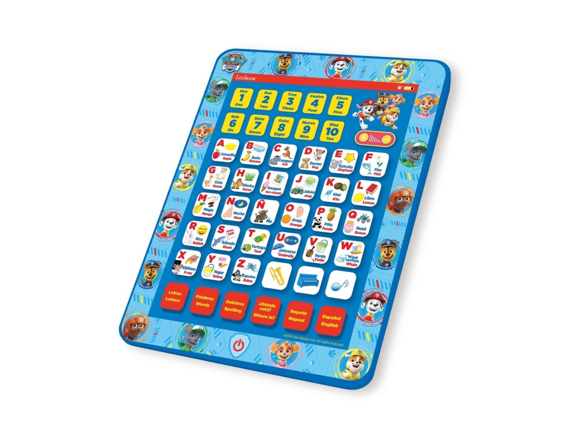 Tablet Educativo LEXIBOOK Bilíngue Patrulha Pata (Idade Mínima ...