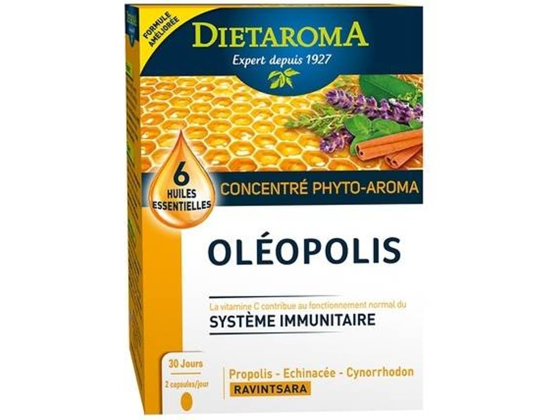 Suplemento Alimentar DIETAROMA Complexo Oleopolis (60 cápsulas) | Worten.pt