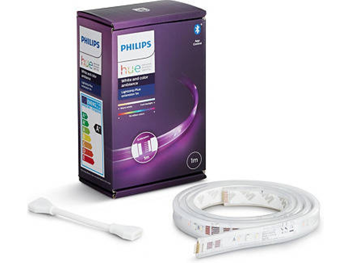Tira LED PHILIPS Hue Lightstrip Plus (1 metro) | Worten.pt