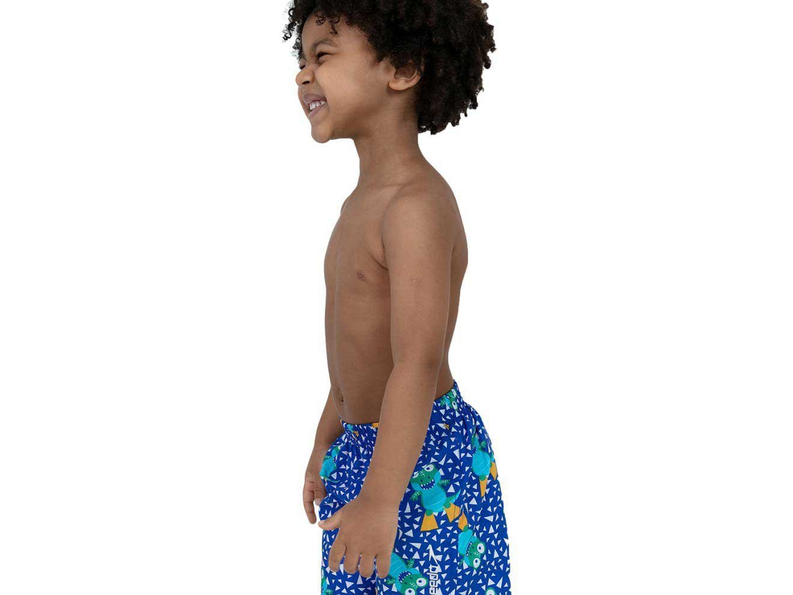 Calções de Praia para Homem SPEEDO Corey Croc Allover 11´´ Azul para ...