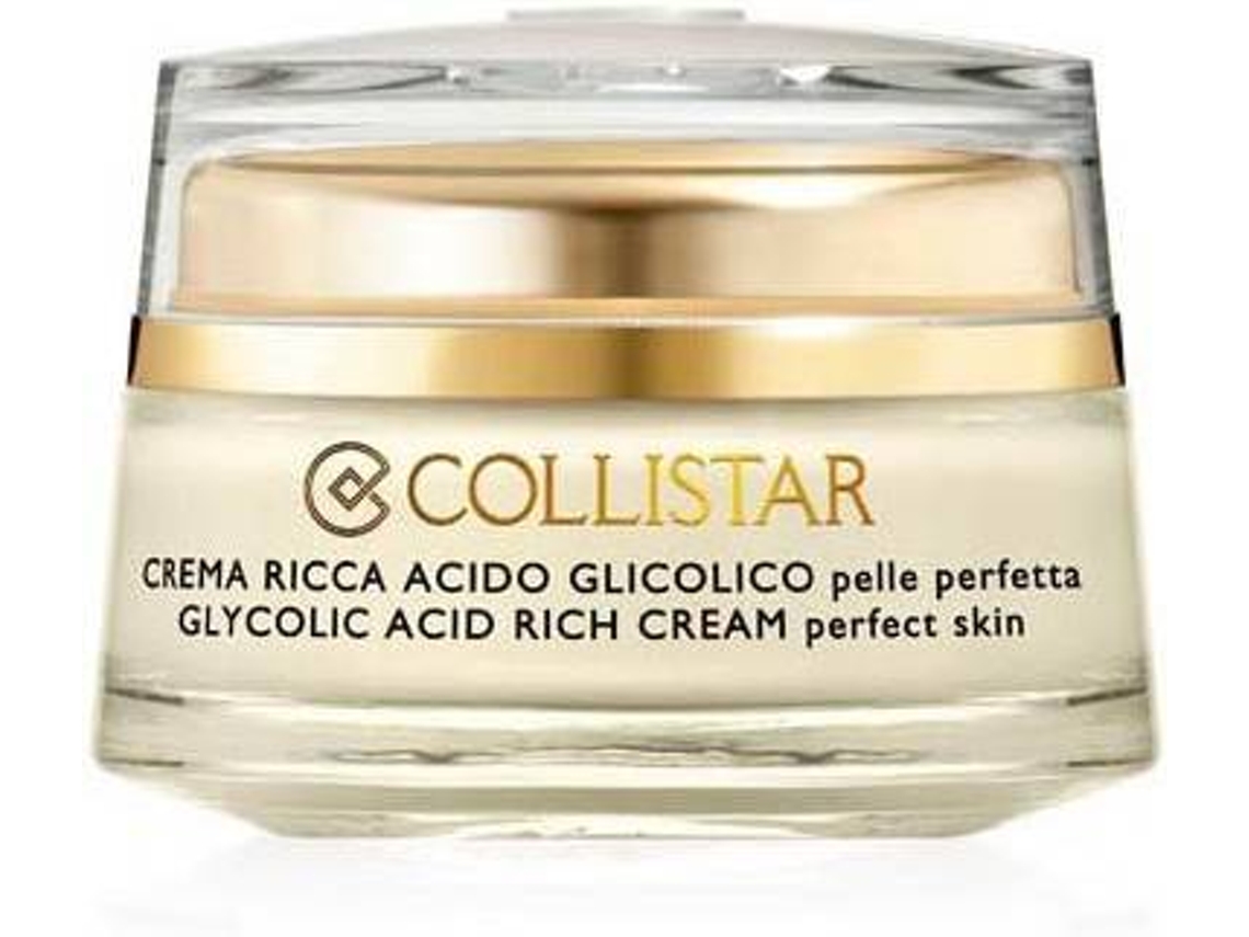 Creme de Rosto COLLISTAR Pele Perfeita Creme g licólico Ácido (50 ml ...