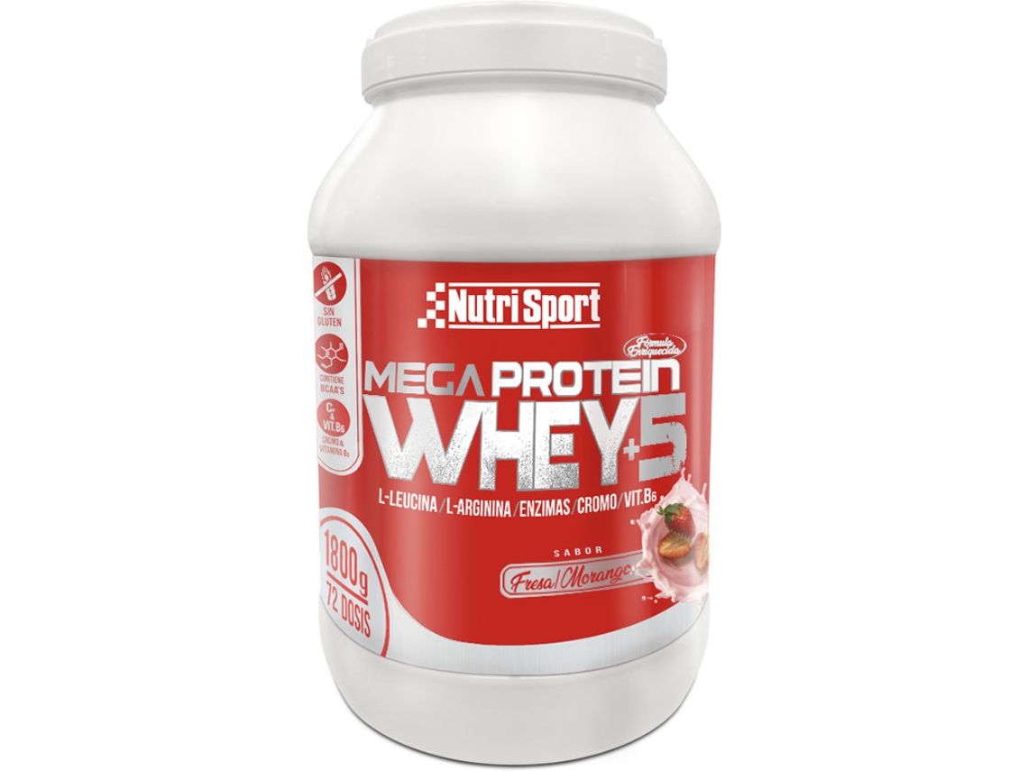 Proteína NUTRISPORT Mega Whey 5 (1800 Gr - Chocolate) | Worten.pt