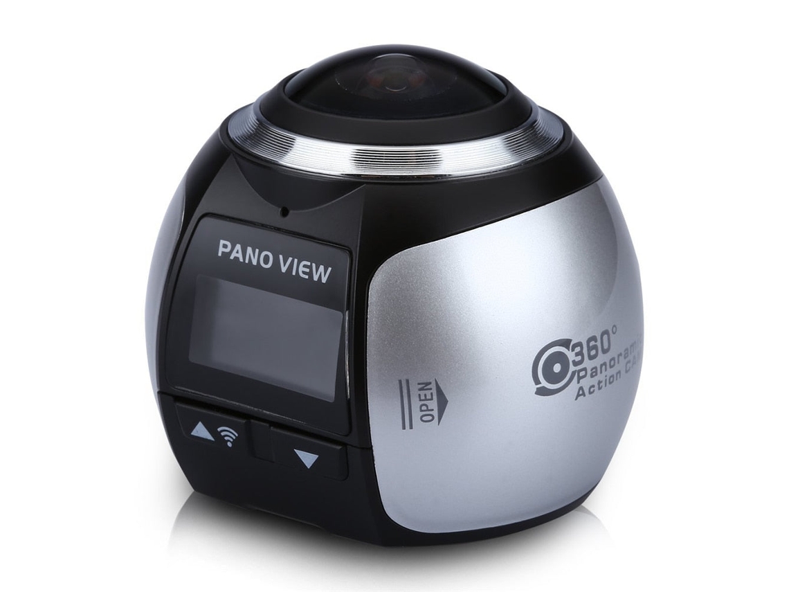 Action Cam SLOWMOOSE HD 360 Ultra Mini Wi-Fi Panorâmico 3D À Prova De ...