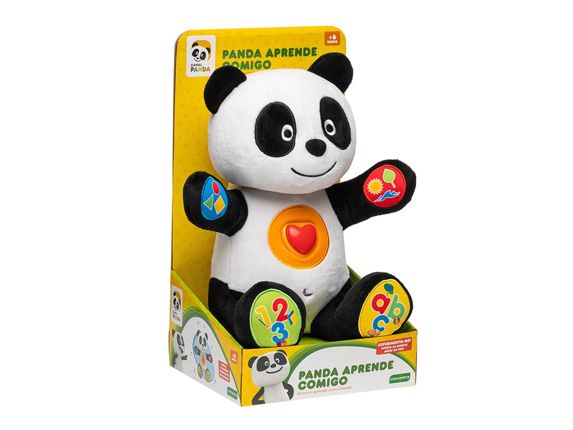 Peluche CONCENTRA Panda – Aprende Comigo | Worten.pt