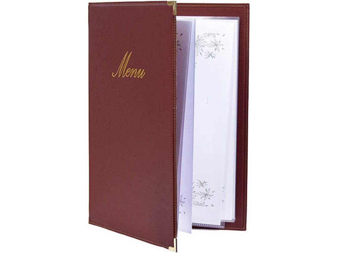 Conjunto de 10 Micas p/ Porta-Menus SECURIT A4 (29.7 x 21 cm) | Worten.pt