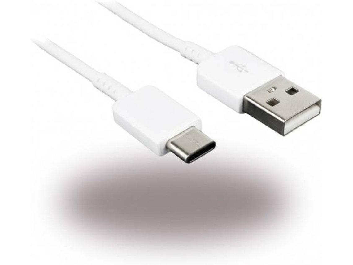 Cabo SAMSUNG 3118135 (USB - USB-C - Branco) | Worten.pt
