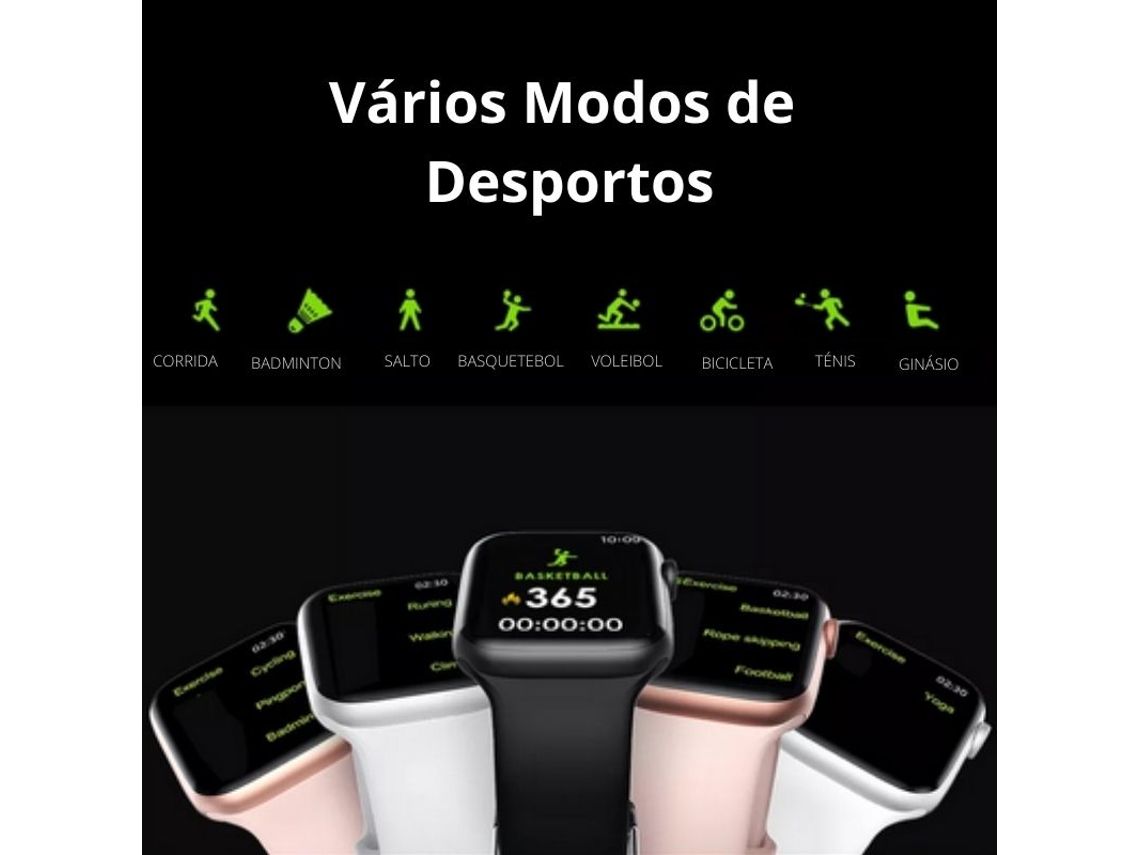 Pack Smartwatch T55 Pro Max (Rosa) | Worten.pt