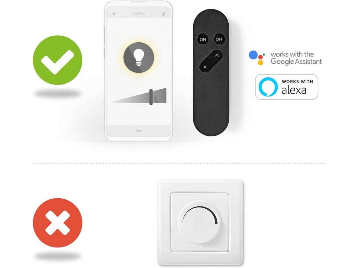 Lâmpada NEDIS E14 WIFILRC10E14 | Worten.pt